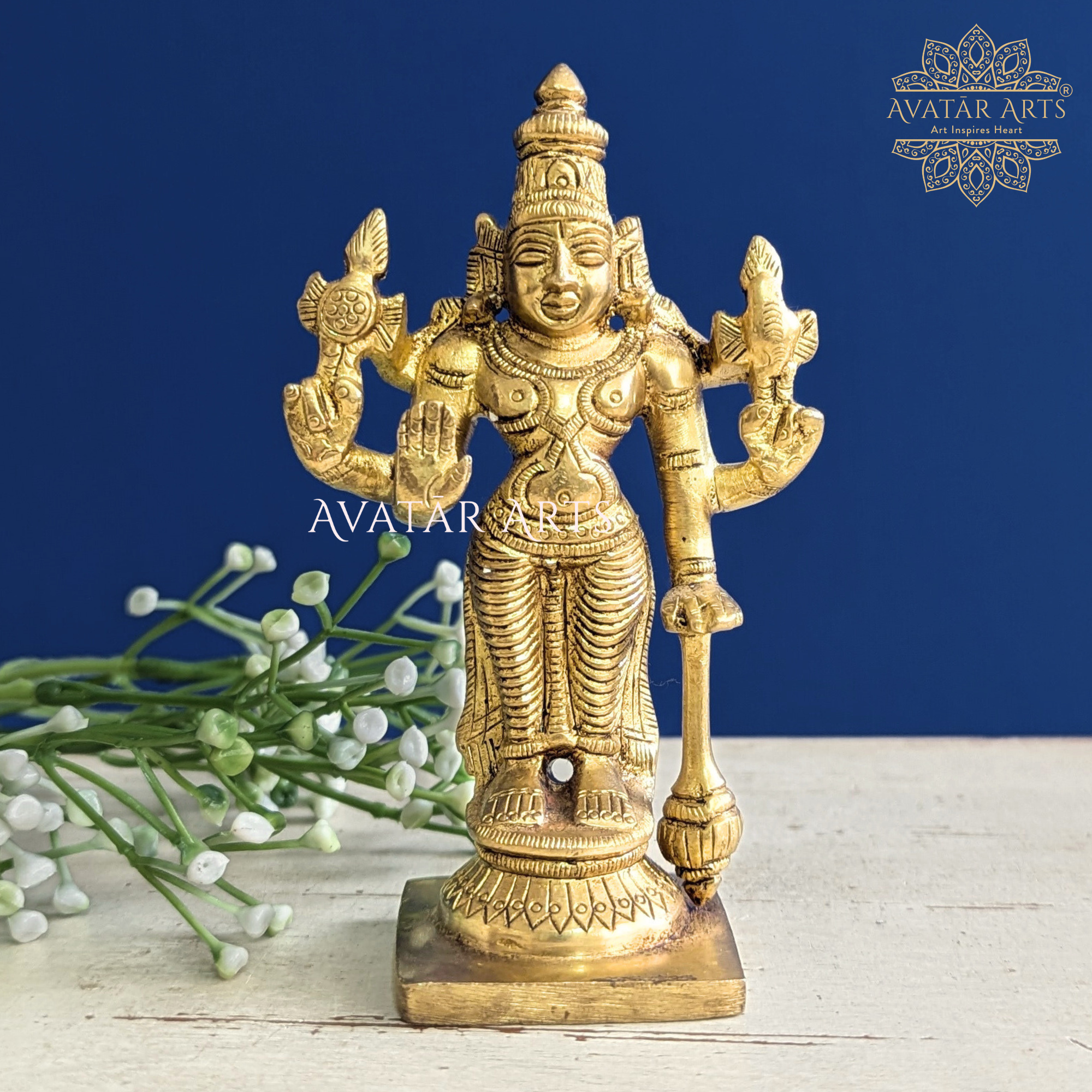 Buy Brass Vishnu Statue & Dashavatar Brass Idols – Avatar Arts