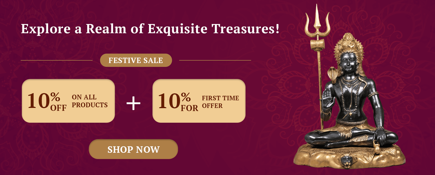 Buy Brass statues idols online | brass Handcrafted Home Decor statues ...