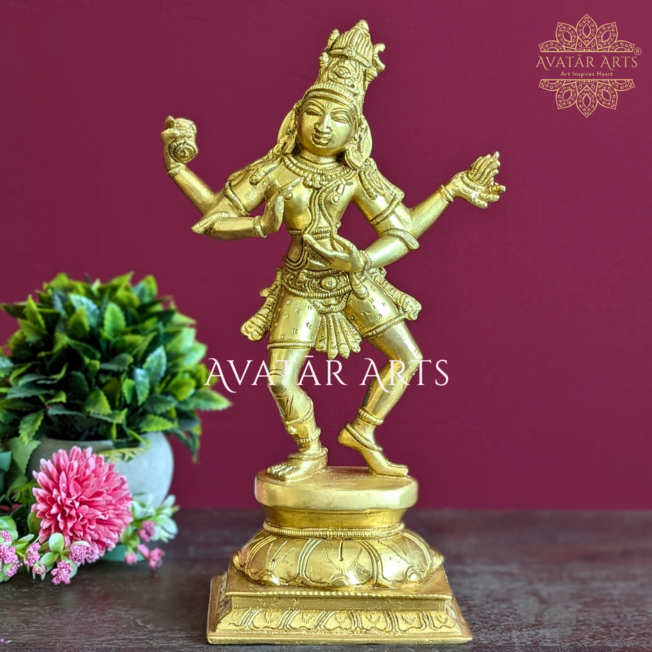Buy Nataraj Murti – Brass Nataraja Statue Collection – Avatar Arts