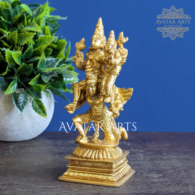 Garuda Statue with Lakshmi Vishnu – Avatar Arts