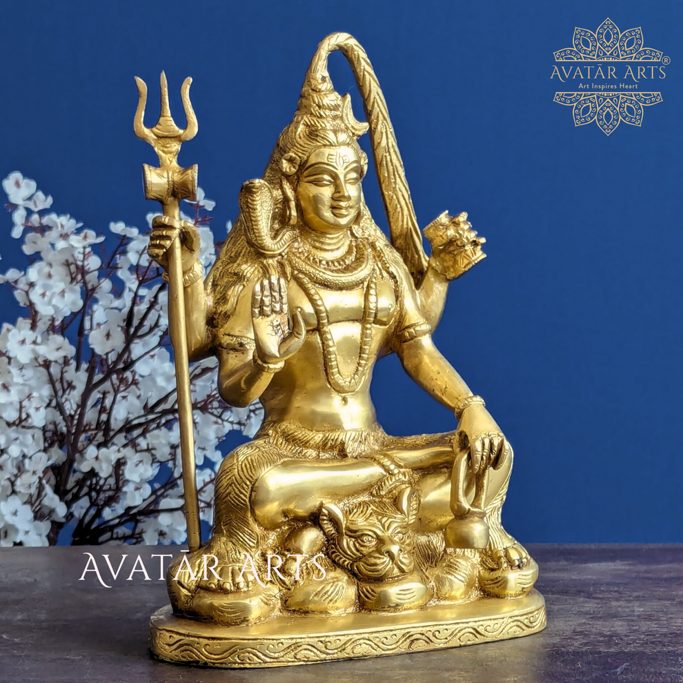 Brass Lord Shiva Statue – Avatar Arts