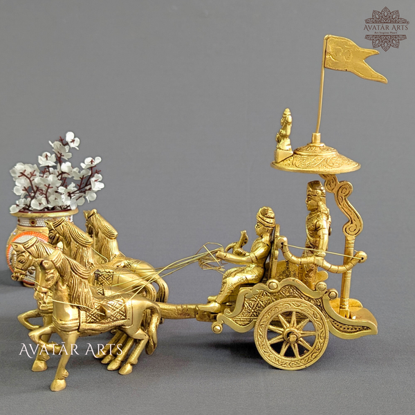 Geetopdesh Shree Krishna Arjun Rath – Avatar Arts