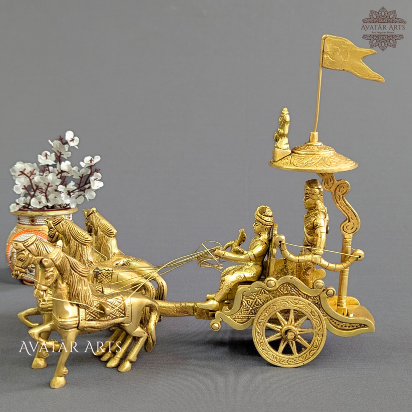 Geetopdesh Shree Krishna Arjun Rath – Avatar Arts
