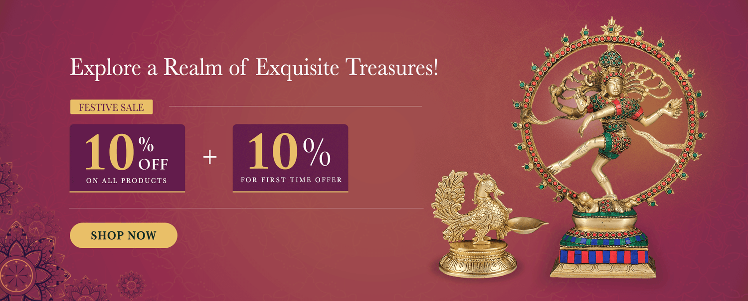 Buy Brass statues idols online | brass Handcrafted Home Decor statues ...