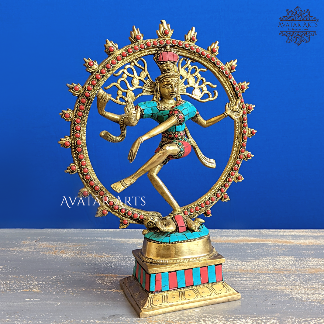 Buy Brass Nataraja Statues | Shop Brass Nataraja idols Online - Avatar Arts