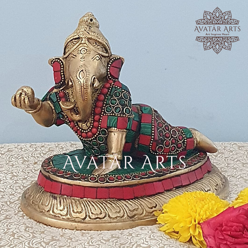 Baby Ganesha Crawling – Avatar Arts